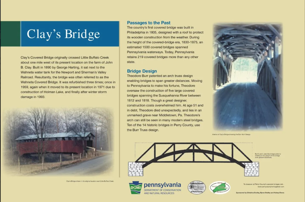 Clay's Bridge — Clarks Ferry Tavern