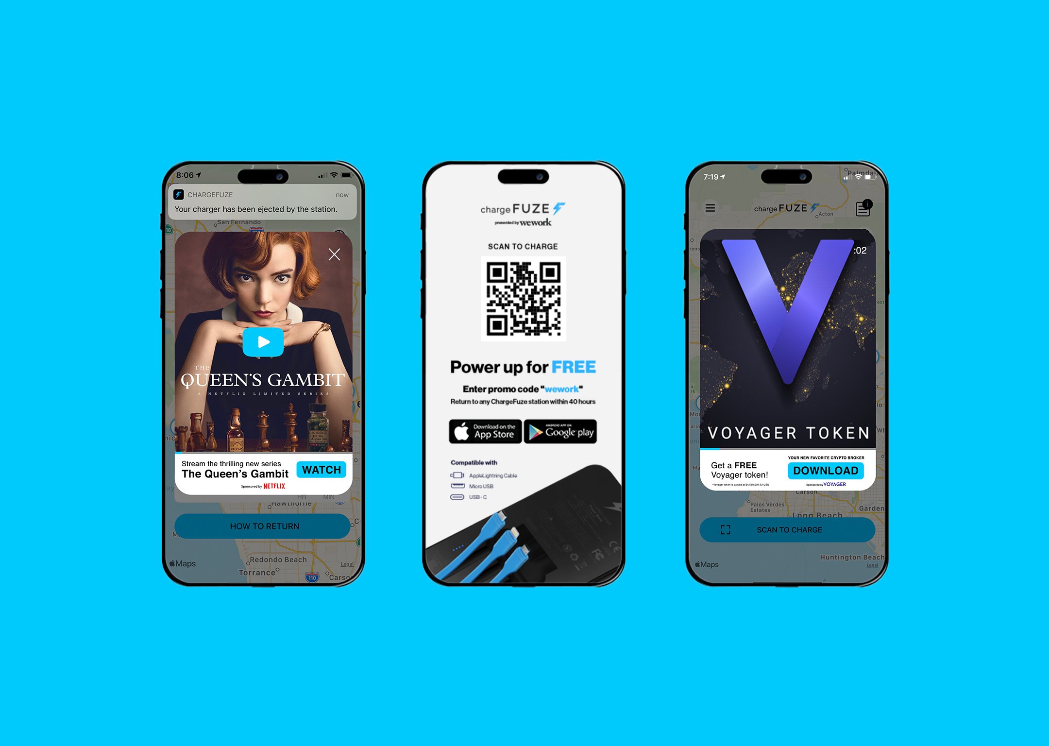 ChargeFuze Ad Placement Animation — iamcvrsd