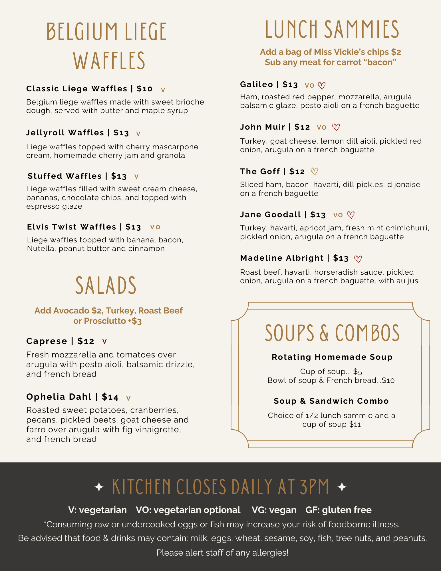 Menu — HUMBLE HOUSE