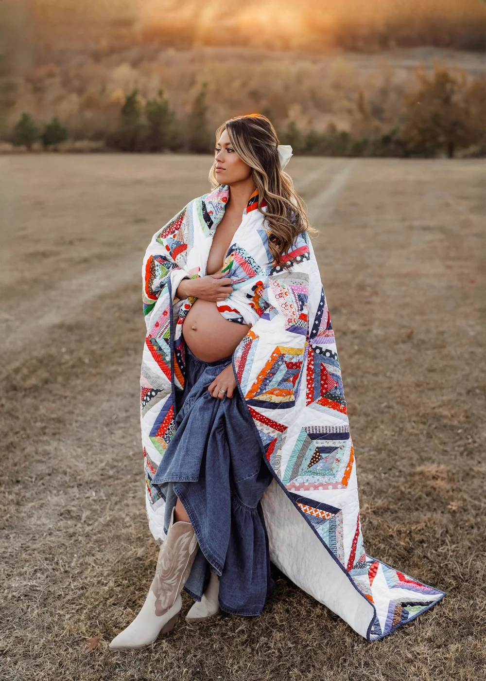 Western Maternity Photos — Ashley Beary