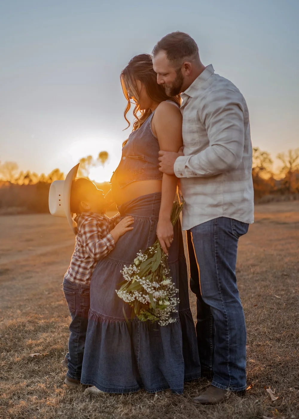 Western Maternity Photos — Ashley Beary