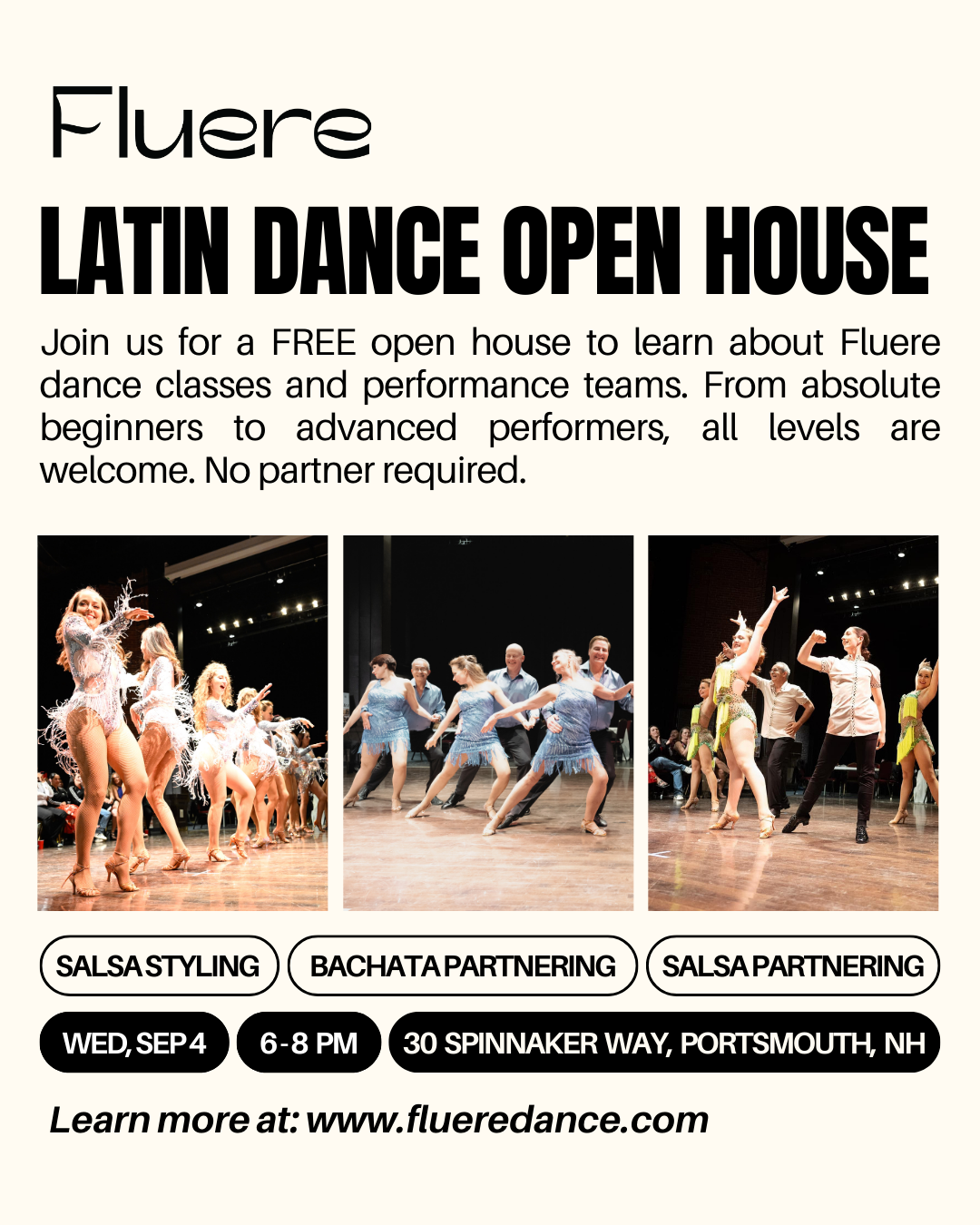 Classes & Events — Fluere Dance