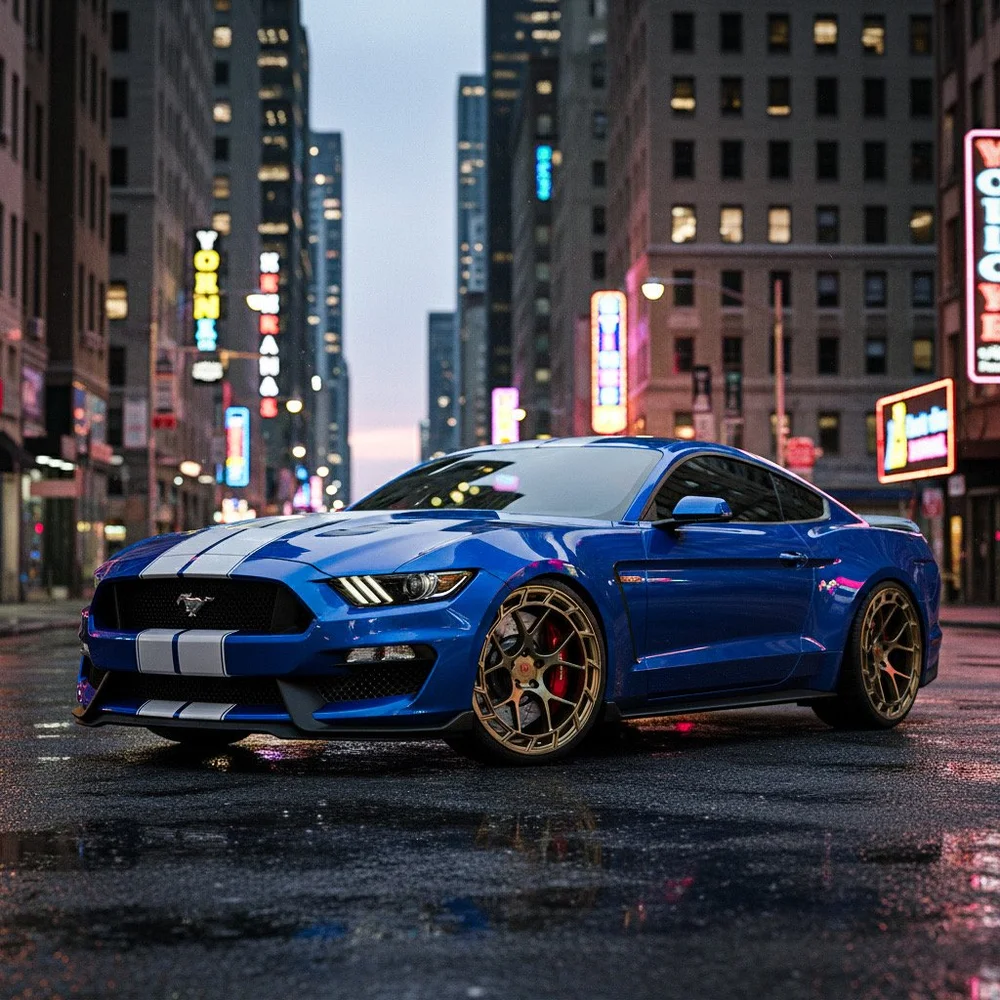 Ford Mustang GT, GT500 & GT350 Forged Wheels — Modern Muscle Wheels
