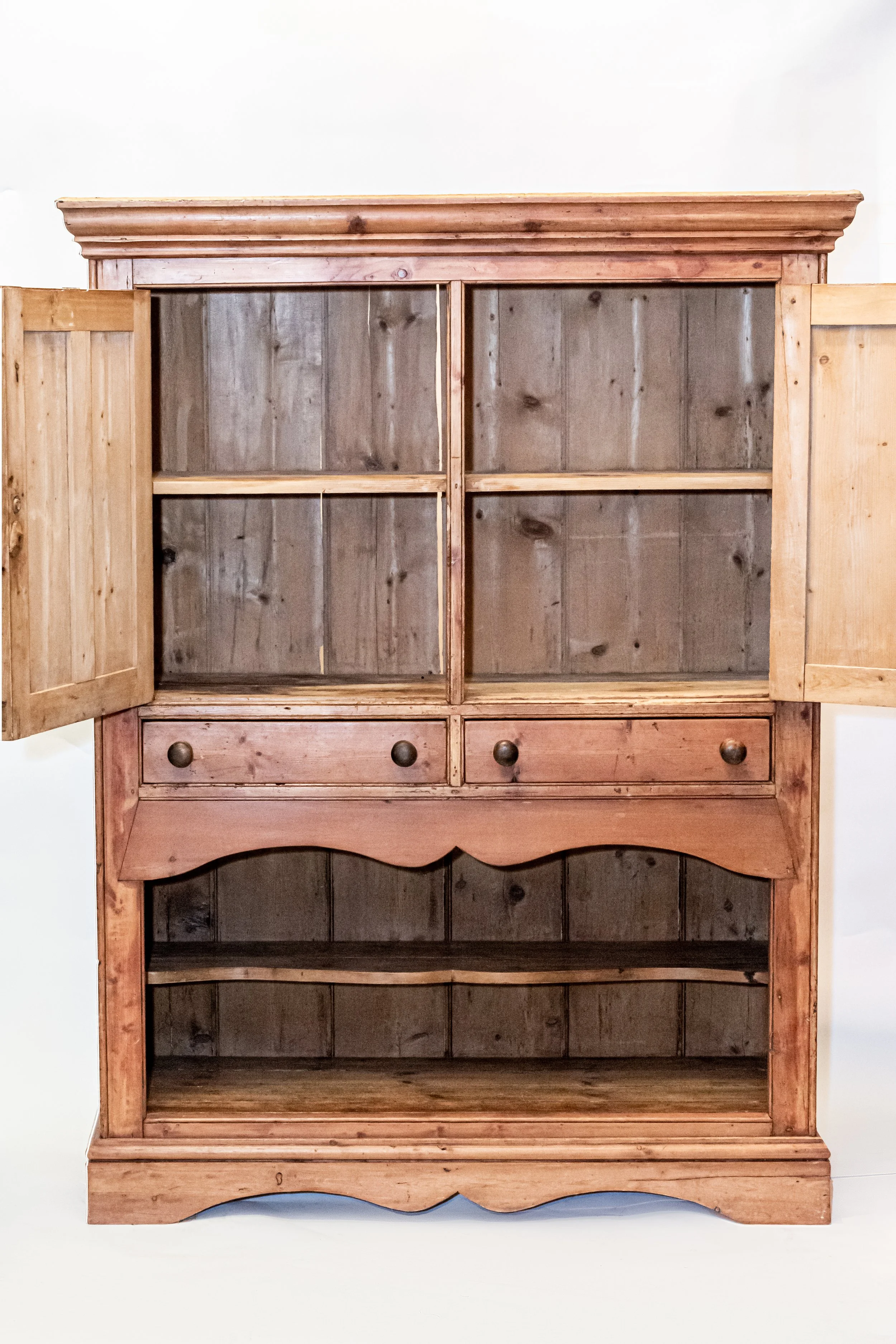 Pine Kitchen Cupboard — The Turnage Place