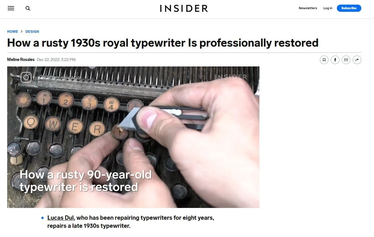 Typewriter Chicago