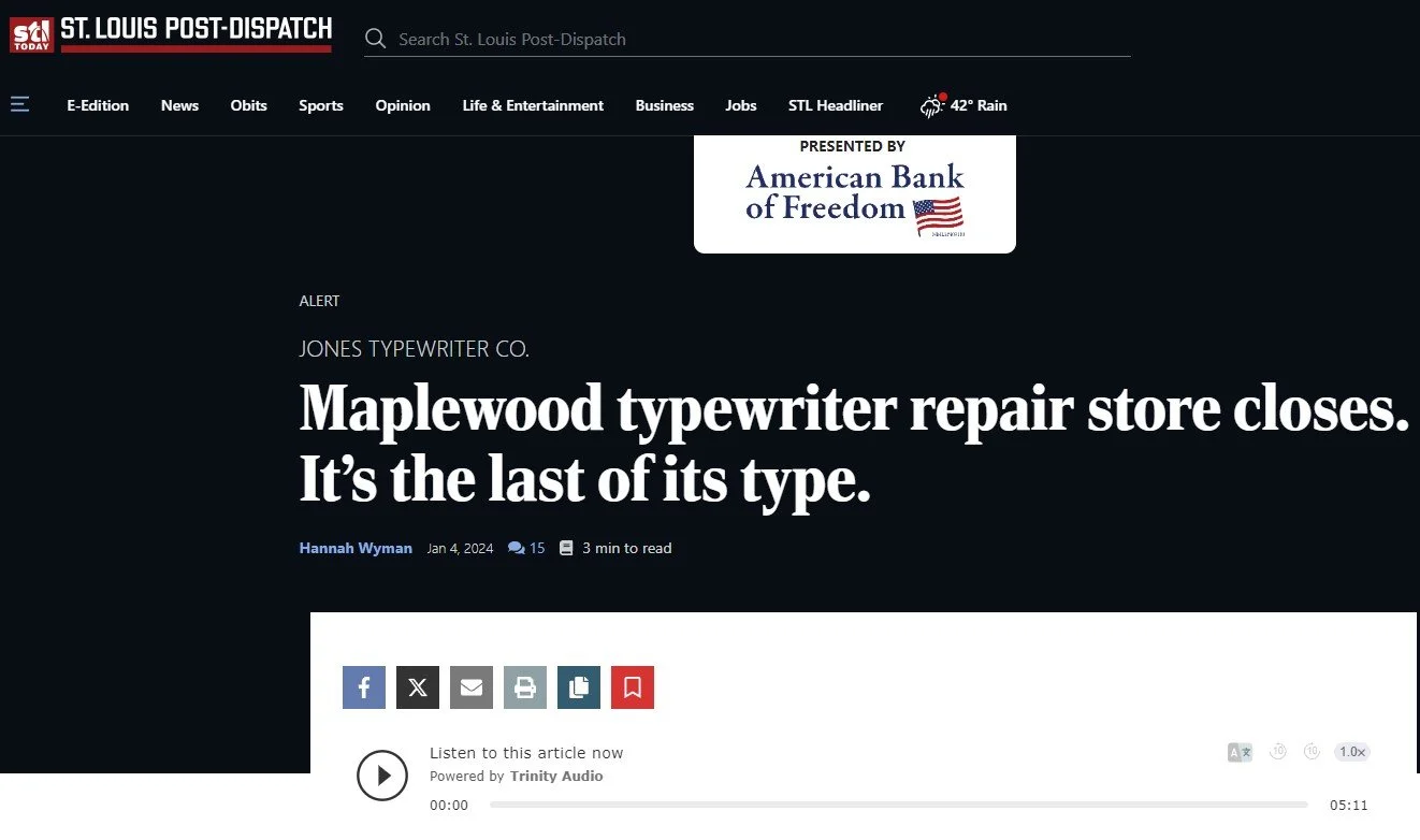 Typewriter Chicago