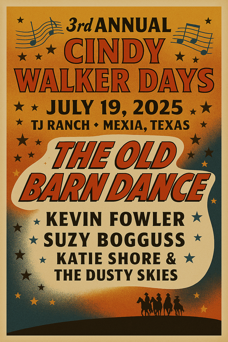 Events — Cindy Walker Foundation