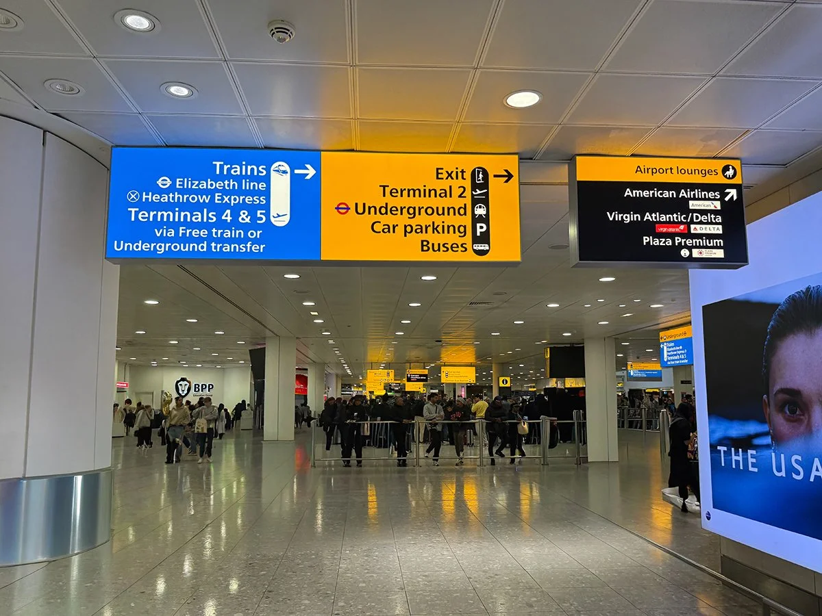 American Airlines Arrivals Lounge London Heathrow Terminal 3 Review: A ...