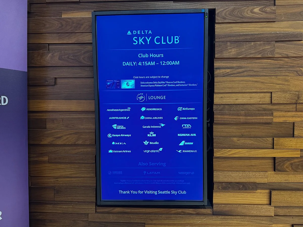 Delta Sky Club SeaTac: A Comprehensive Guide for Travelers — The Pointy ...
