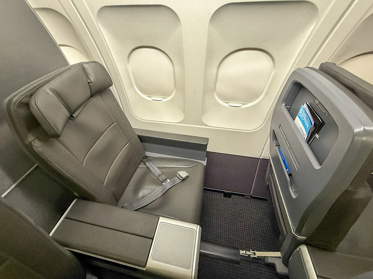American Airlines A319 First Class BOS–PHL Review: Small Jet, Big ...