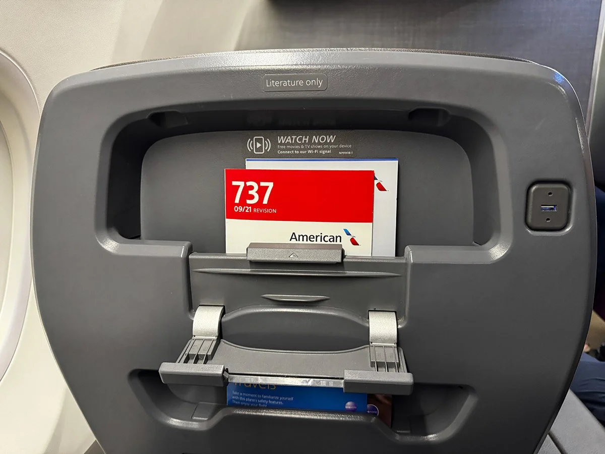 Flying First Class on American: 737 MAX 8 Review — The Pointy Miles