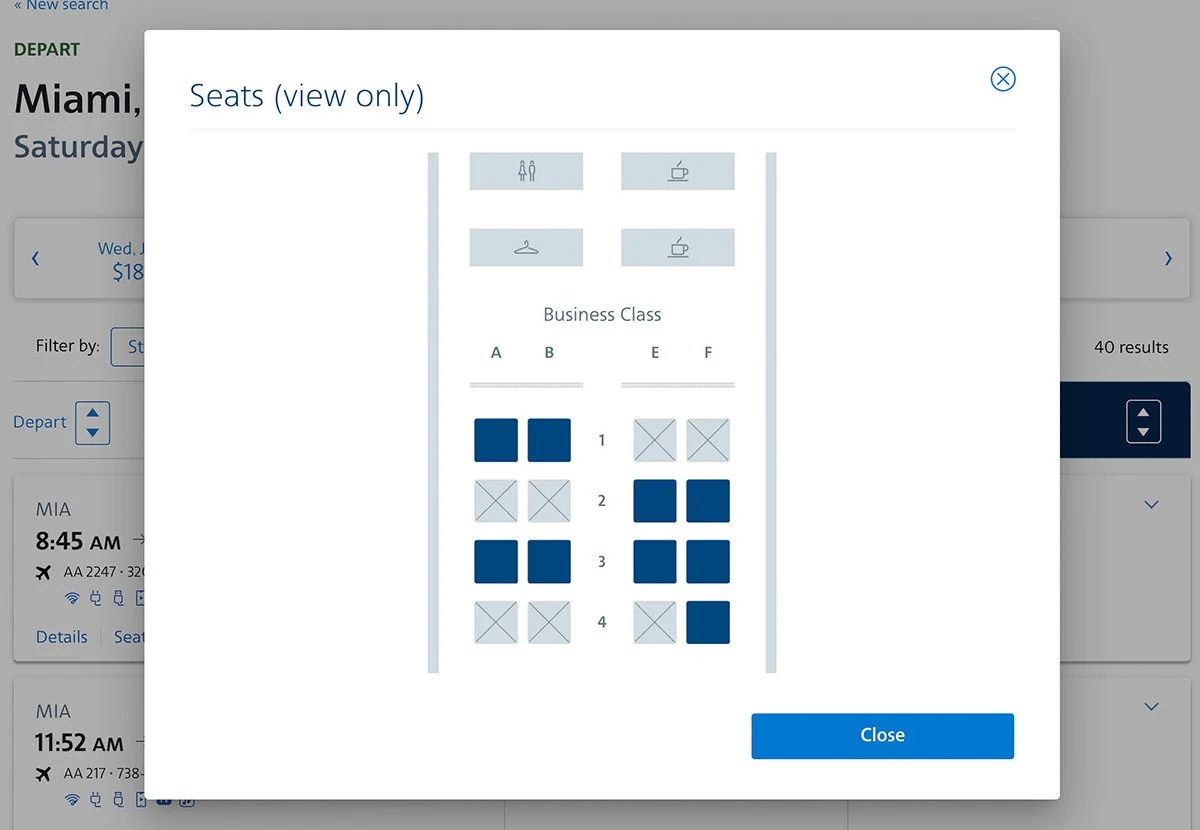 American Airlines Boeing 737-800 First Class Review from Miami to ...