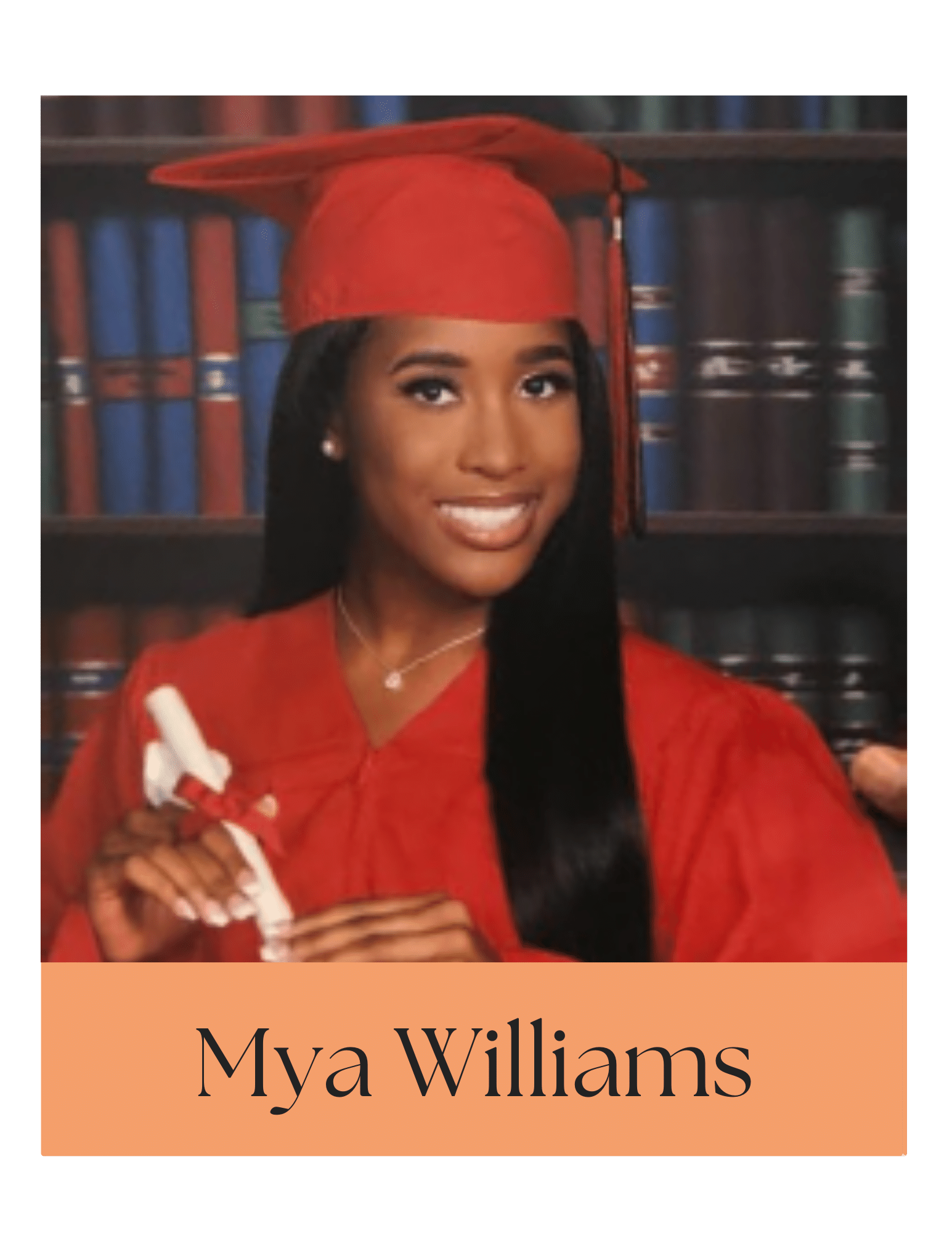 Mya Williams, 2018 — Juanita James Memorial Scholarship Fund