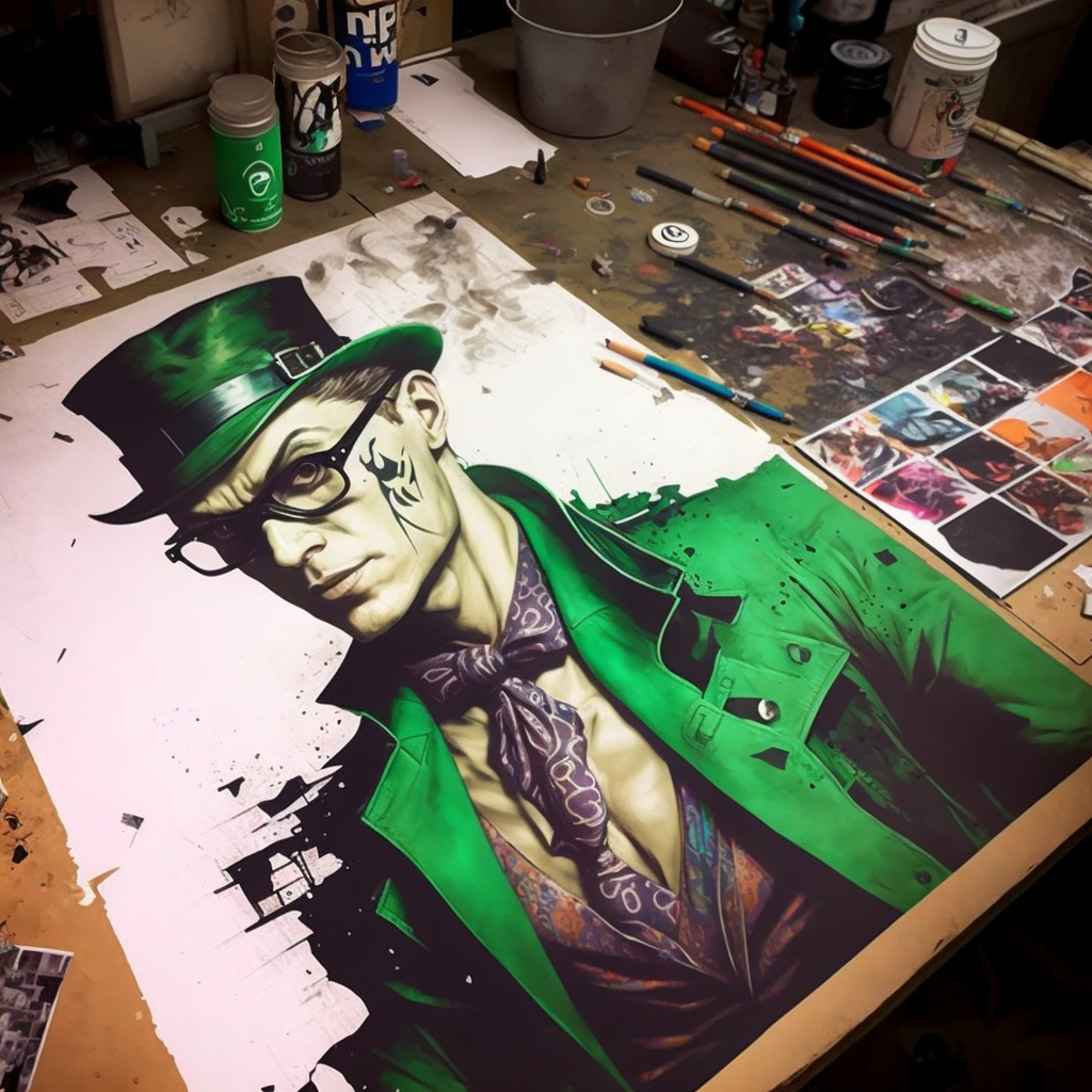 In The Studio: The Riddler — Artificial/Matt