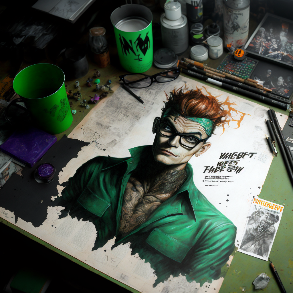 In The Studio: The Riddler — Artificial/Matt