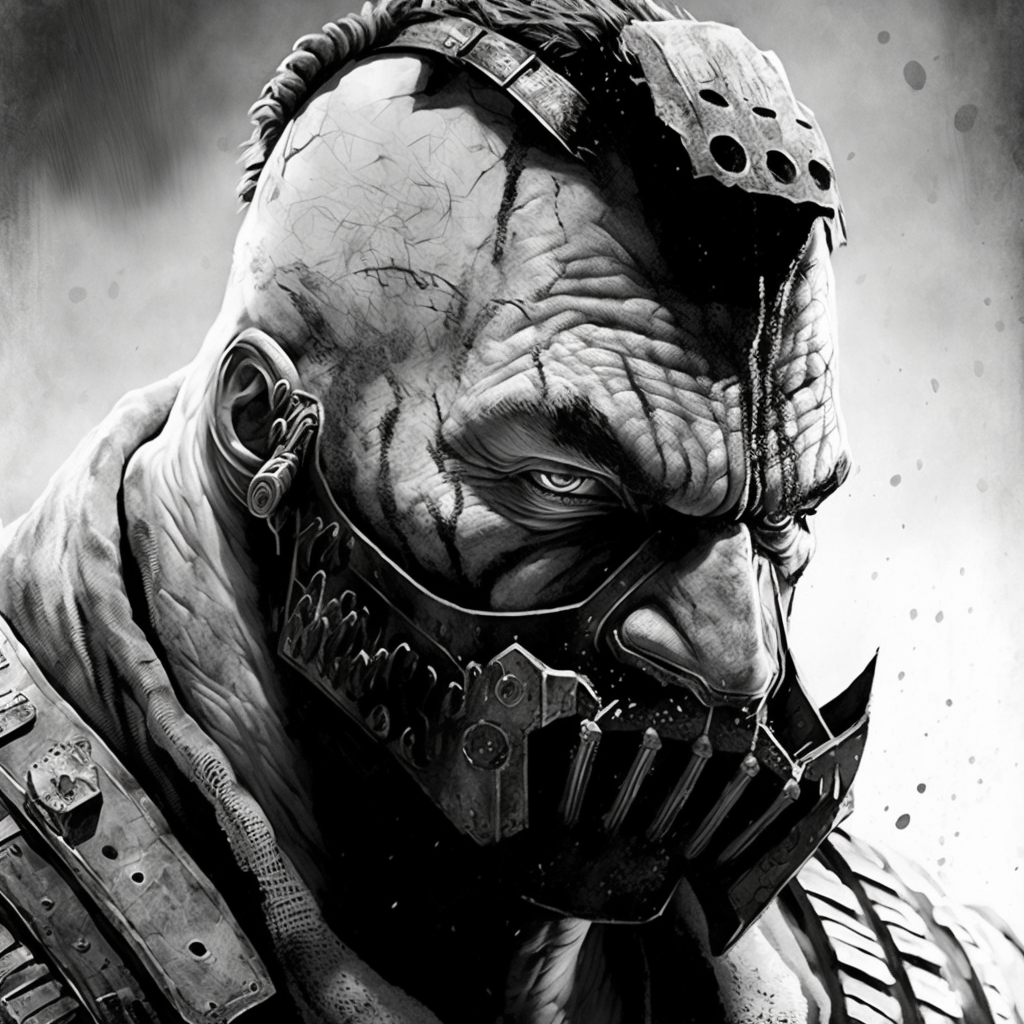 In The Studio: Bane Pencil Sketches — Artificial/Matt