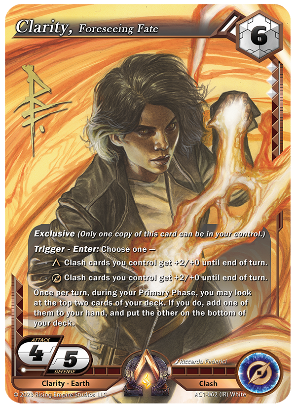 Clash Card Showcase — Alpha Clash