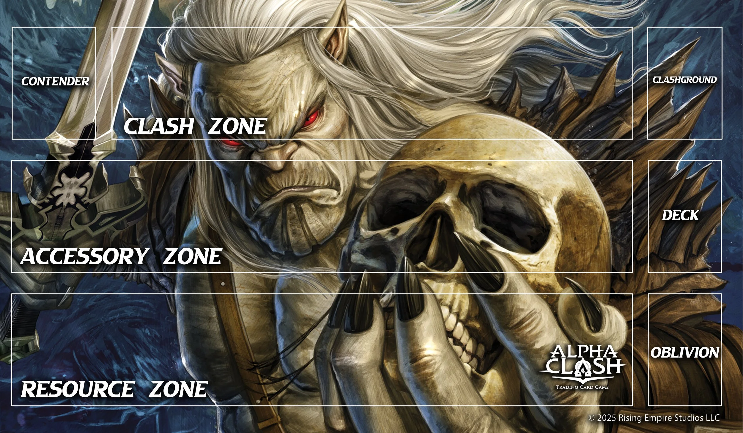 Lord Krung Playmat — Alpha Clash