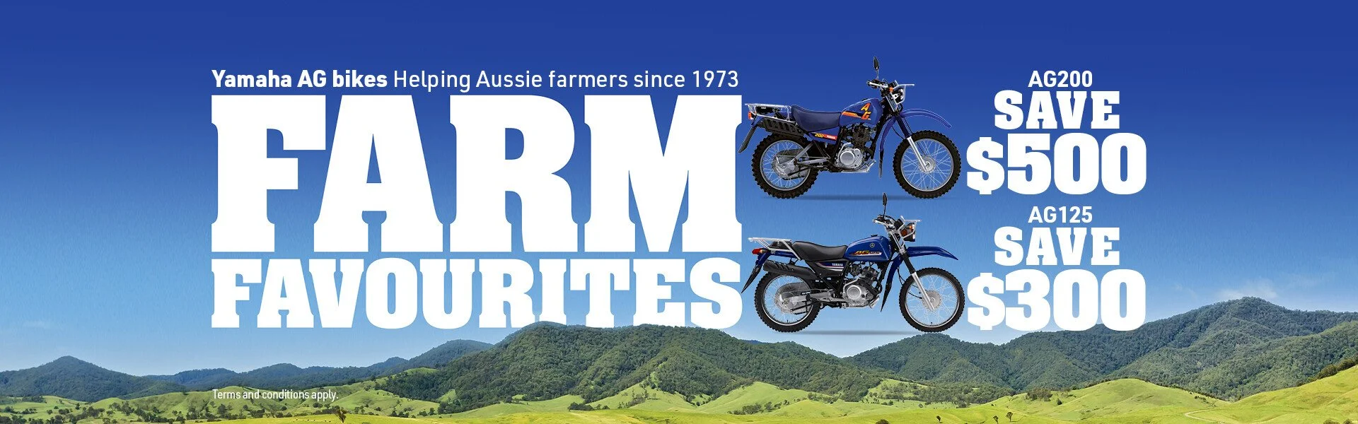Agriculture Lineup — SunCity Yamaha