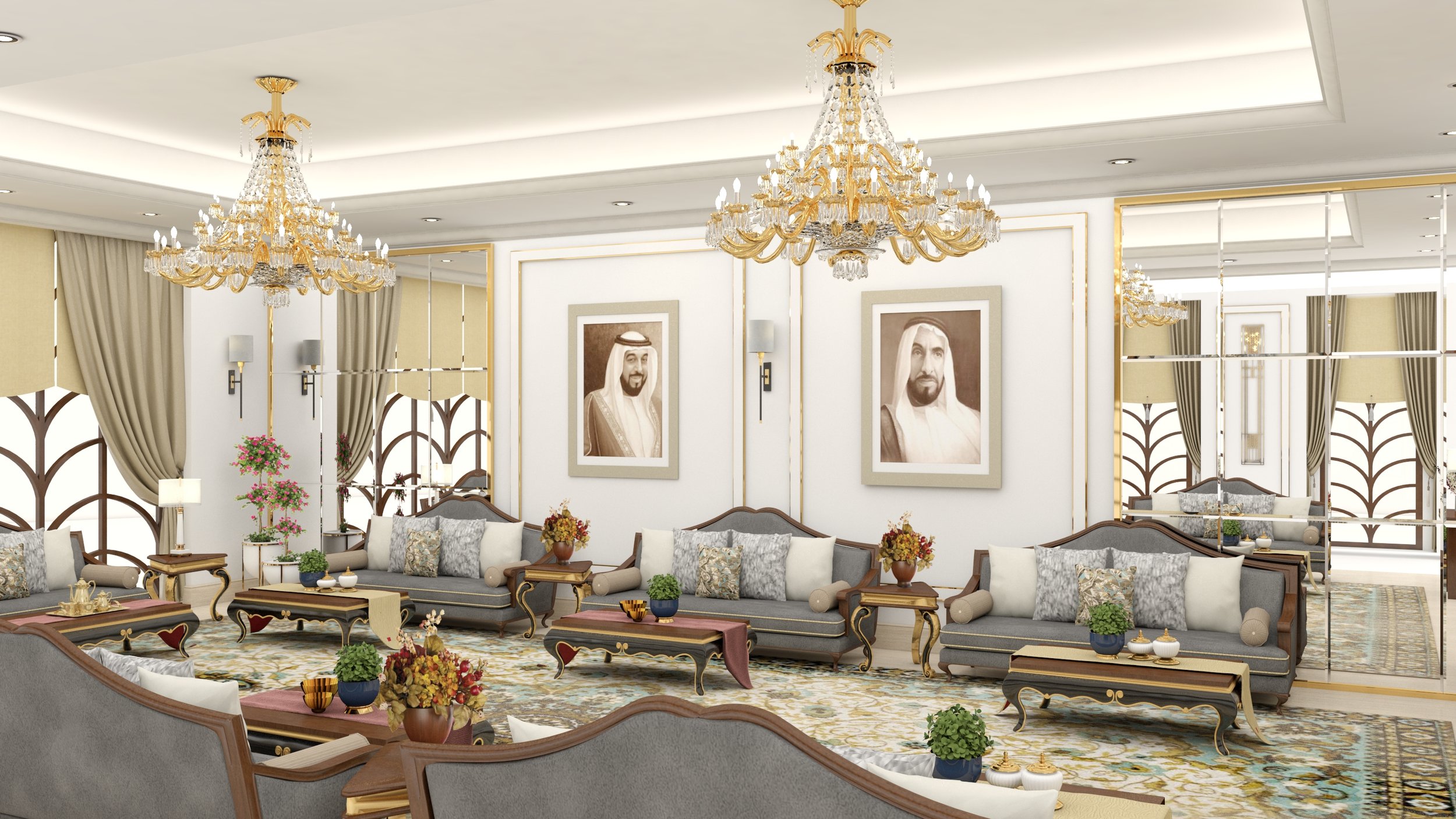 Private Majlis and Bedroom — Hats Interiors