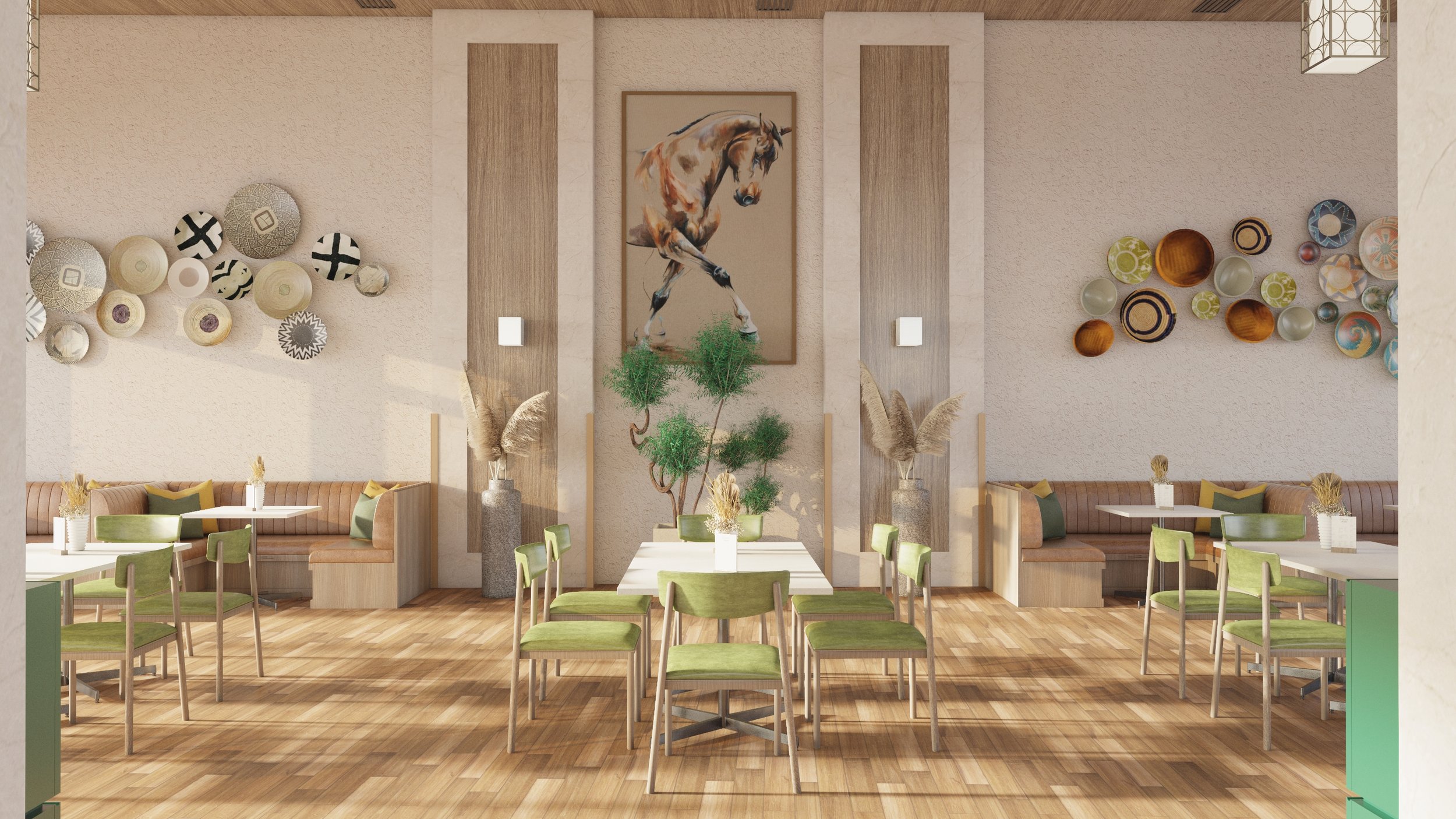 Address Restaurant Dubai Marina — Hats Interiors