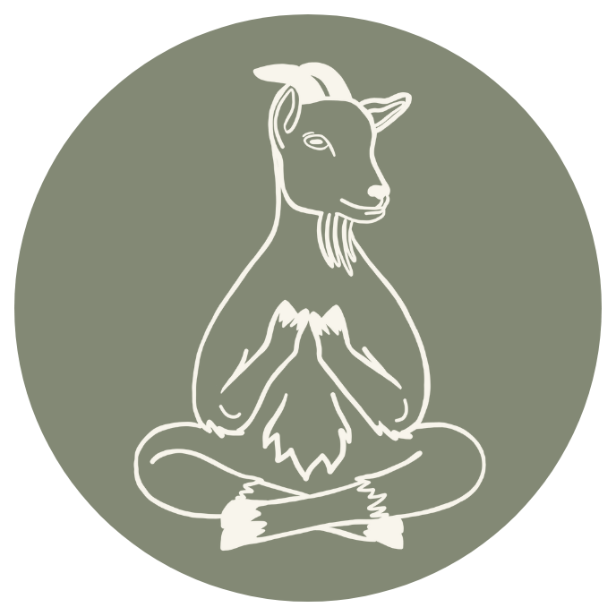 Goga | Yoga with Goats | Mucky Bucket Farm
