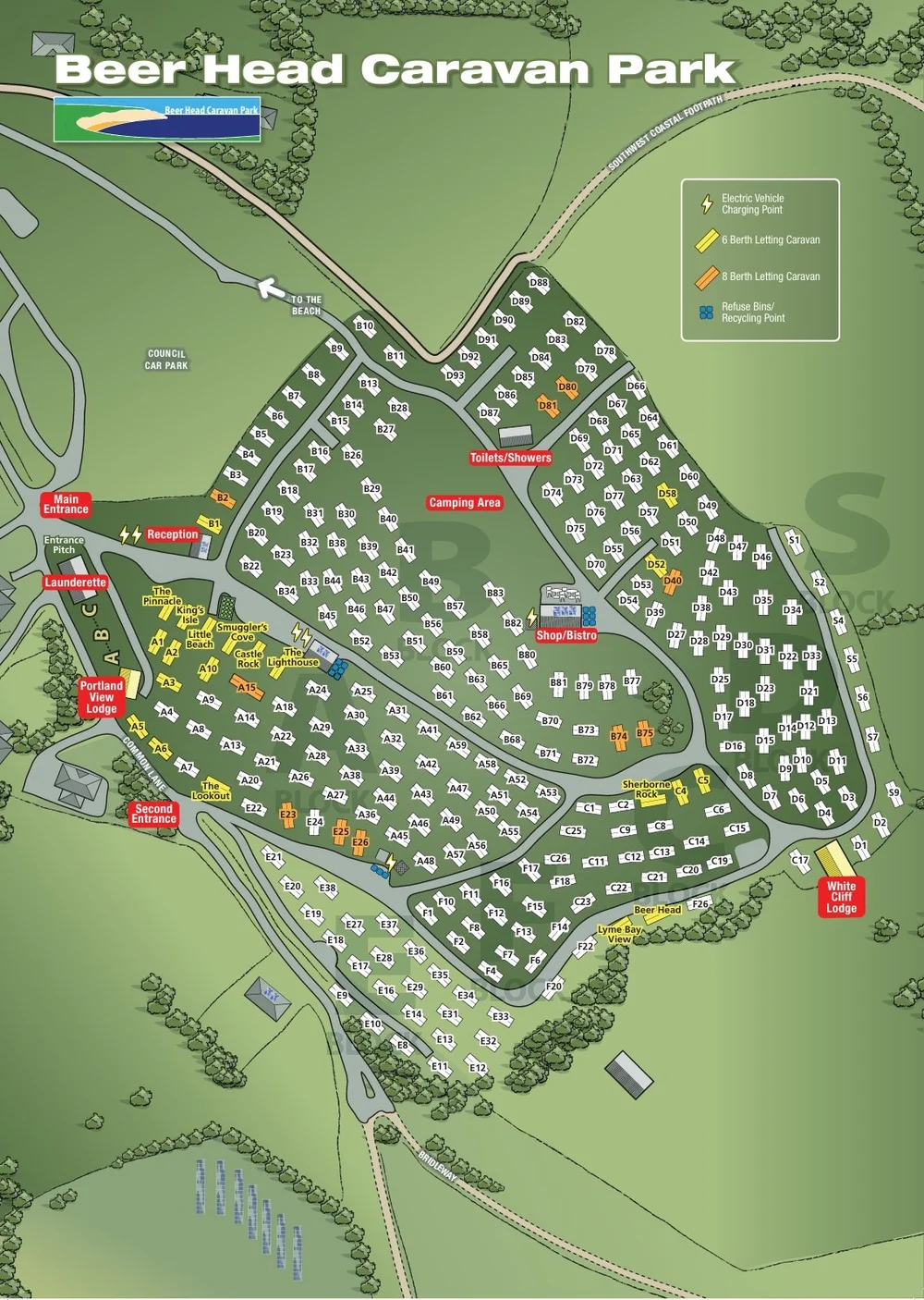 Lodges & Caravans — Holiday at Beer Head Caravan Park | Mobile Static Touring Camping Site in ...