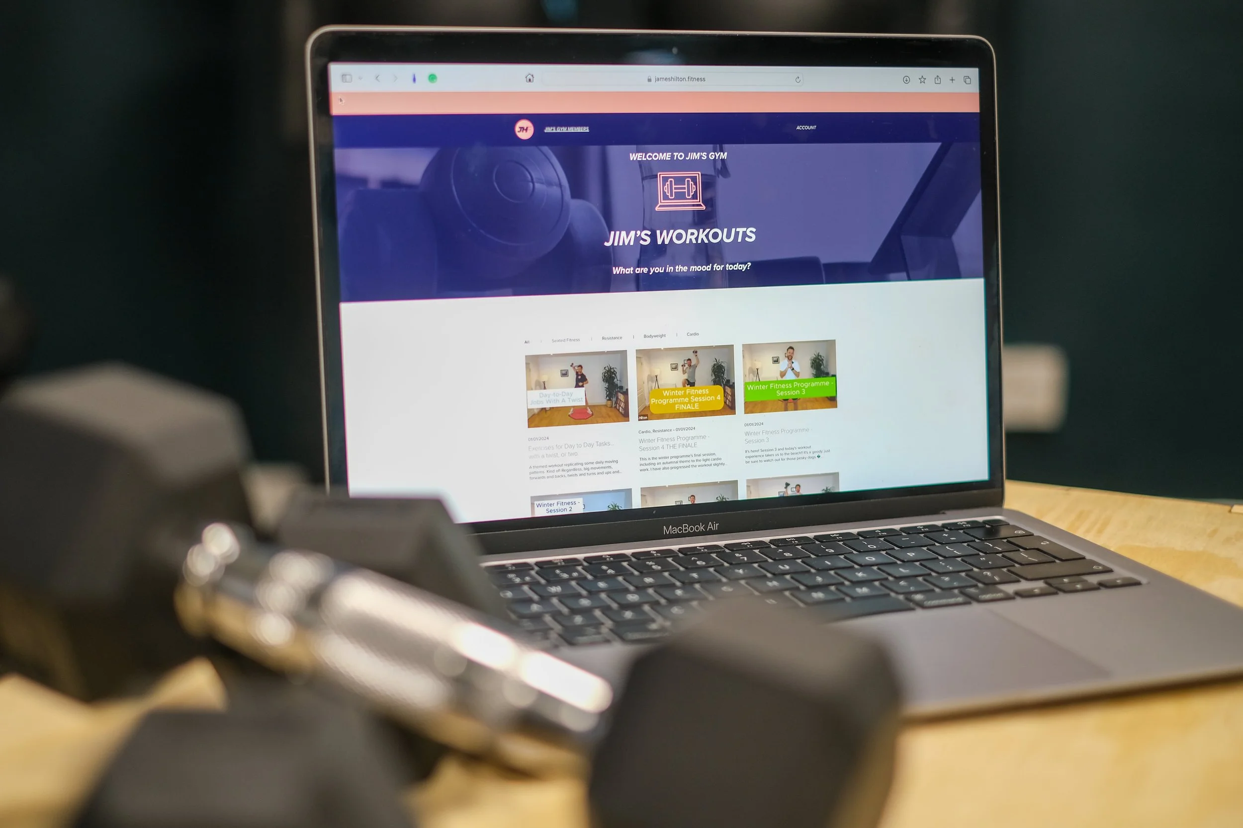 Why Join Jim's Gym | Jim's Gym | Online Gym for over 55s