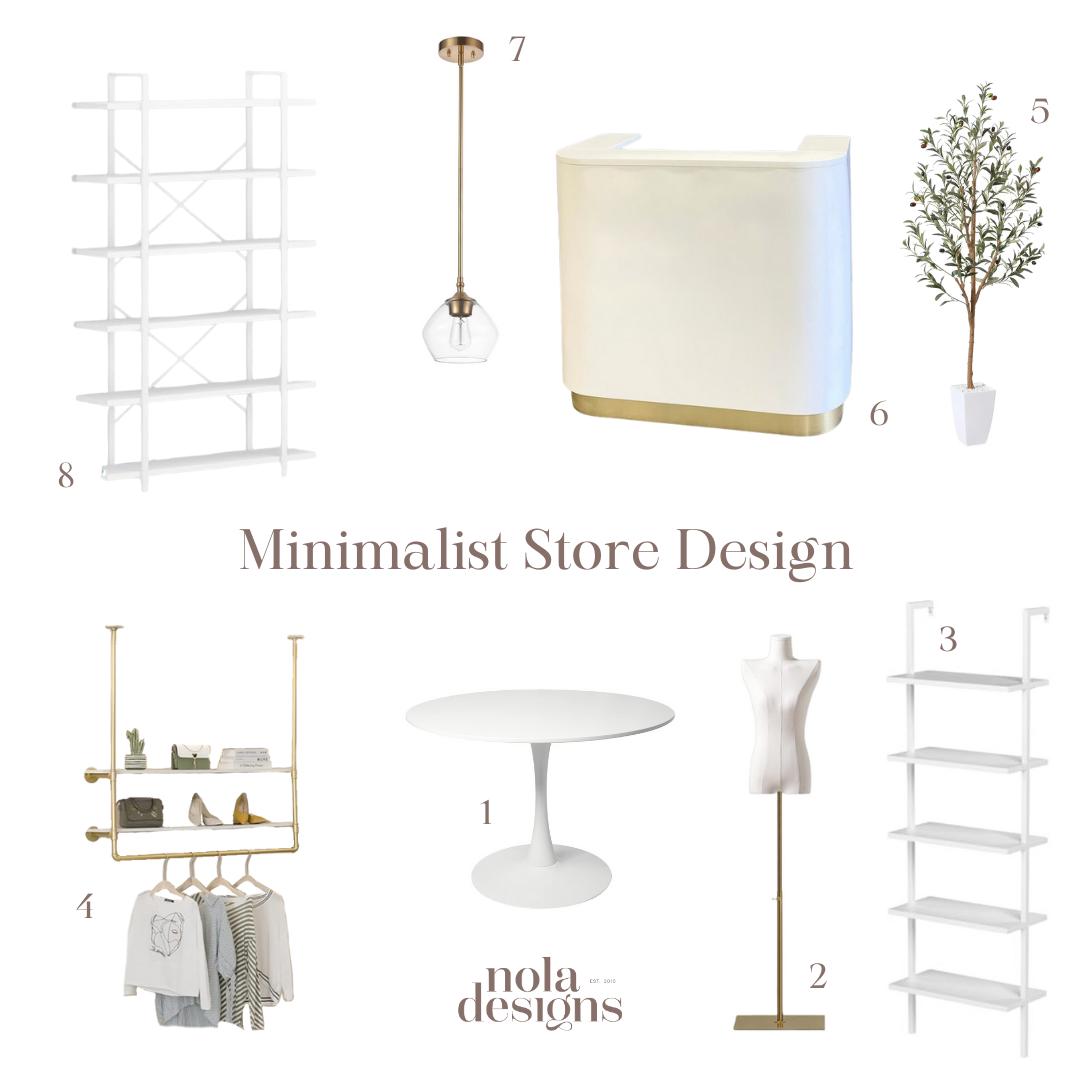 Clean Canvas - Minimalist Store Design — Nola Designs | Retail Interior ...