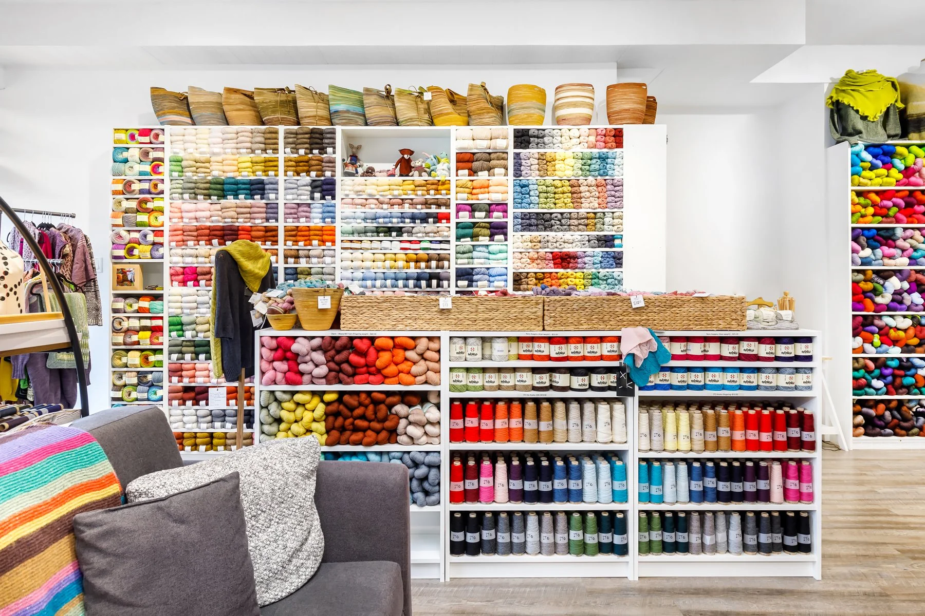 The Knitting Loft — NOLA Designs Inc. | Retail Interior Design