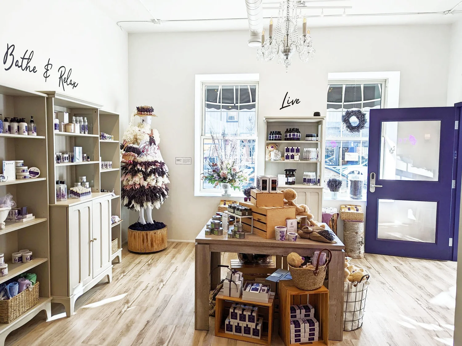 Lavender Store — NOLA Designs Inc. | Retail Interior Design