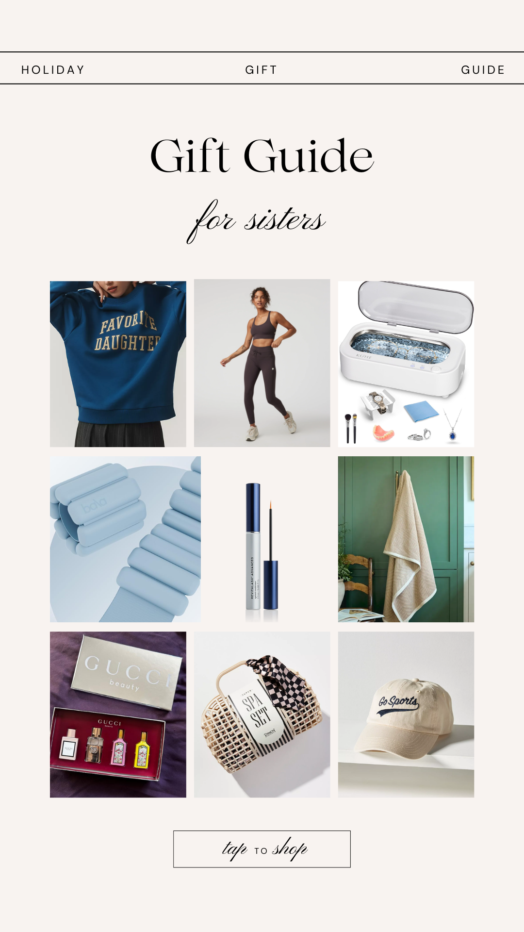Holiday Gift Guide: Gifts for Sisters — Moms of All Trades