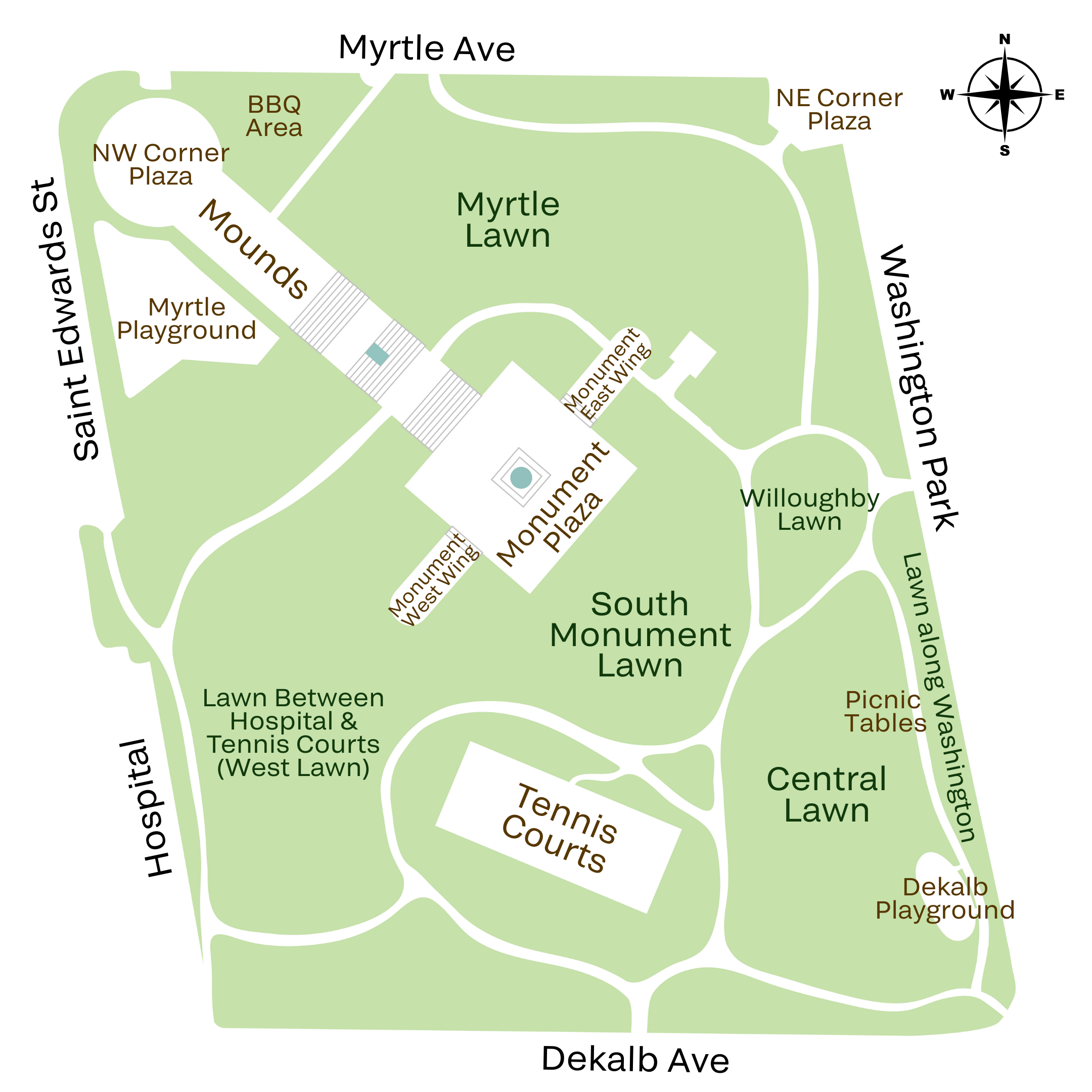 Park Map — Fort Greene Park Conservancy