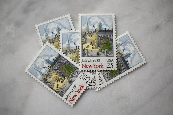 Airmail Founding of Alexandria Stamps (6 Cents Each) — Little Postage House