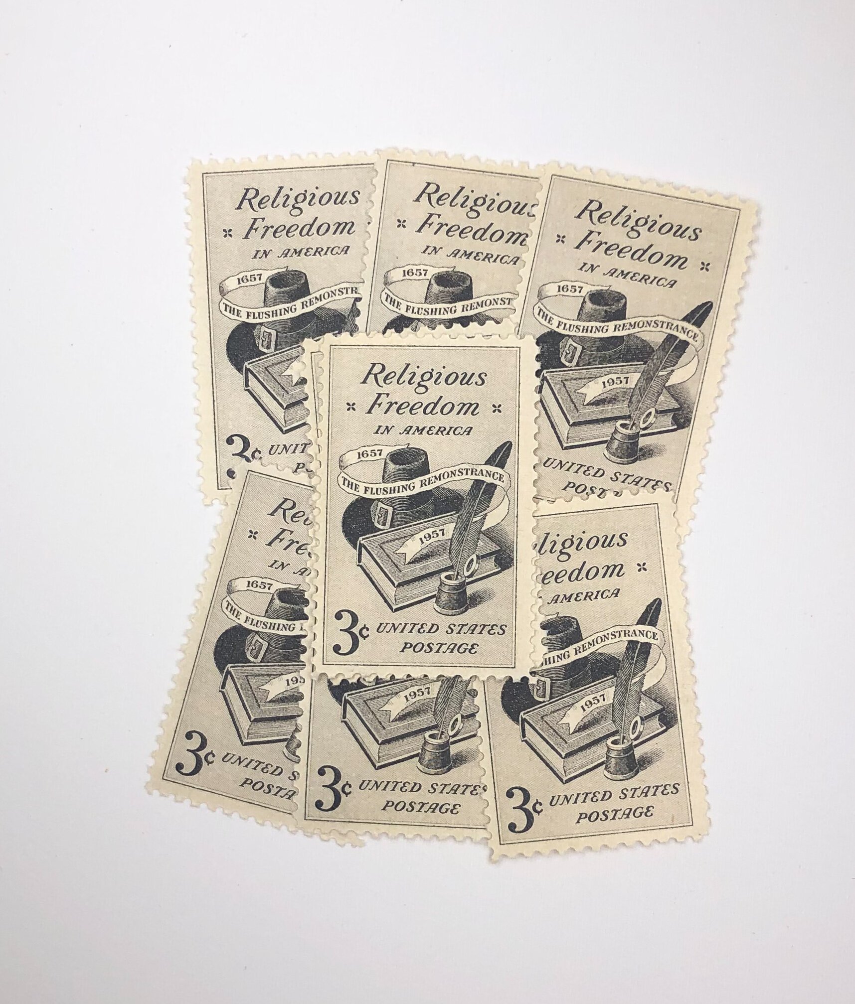 Brush Rabbit Postage Stamps — Little Postage House