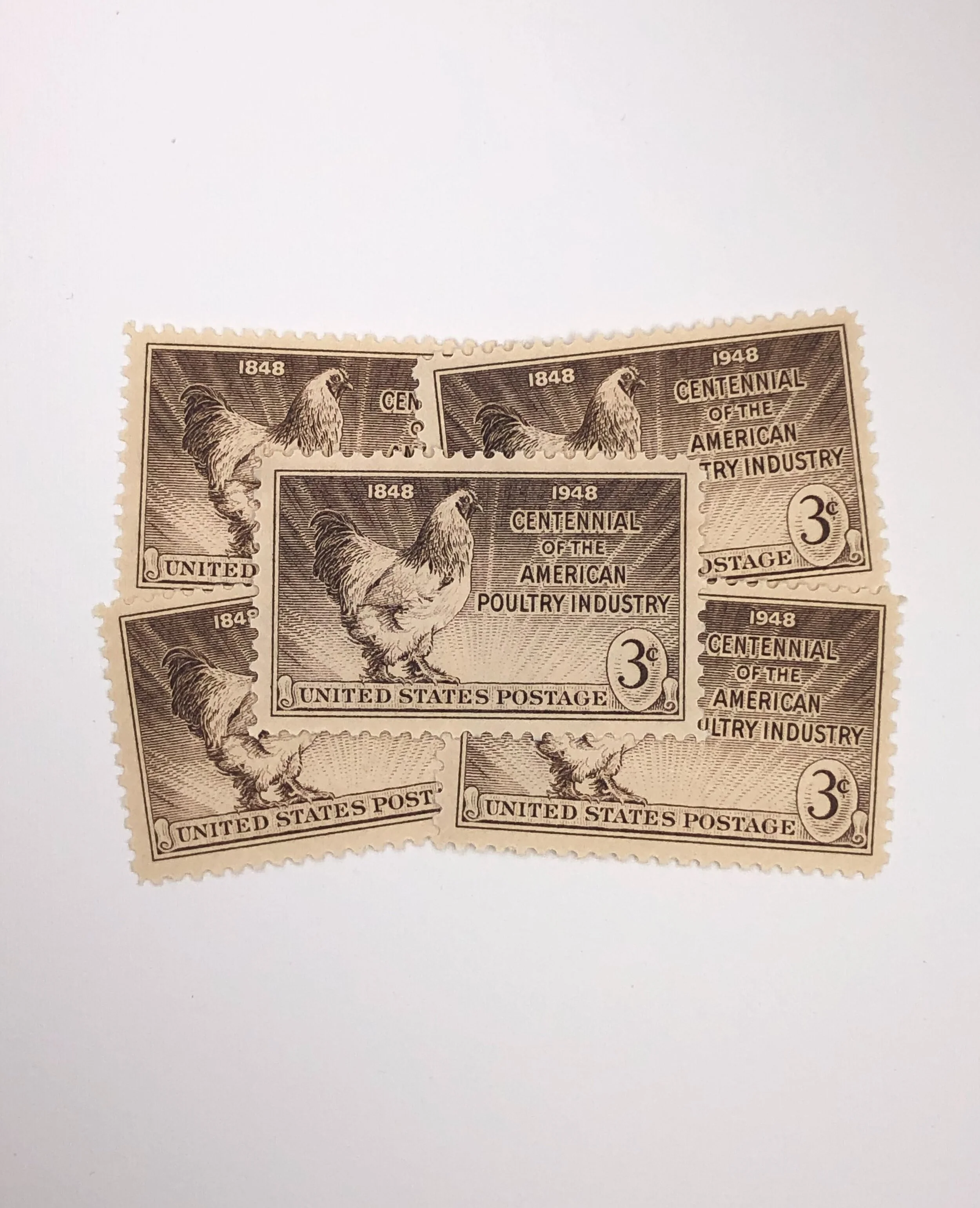 Brush Rabbit Postage Stamps — Little Postage House