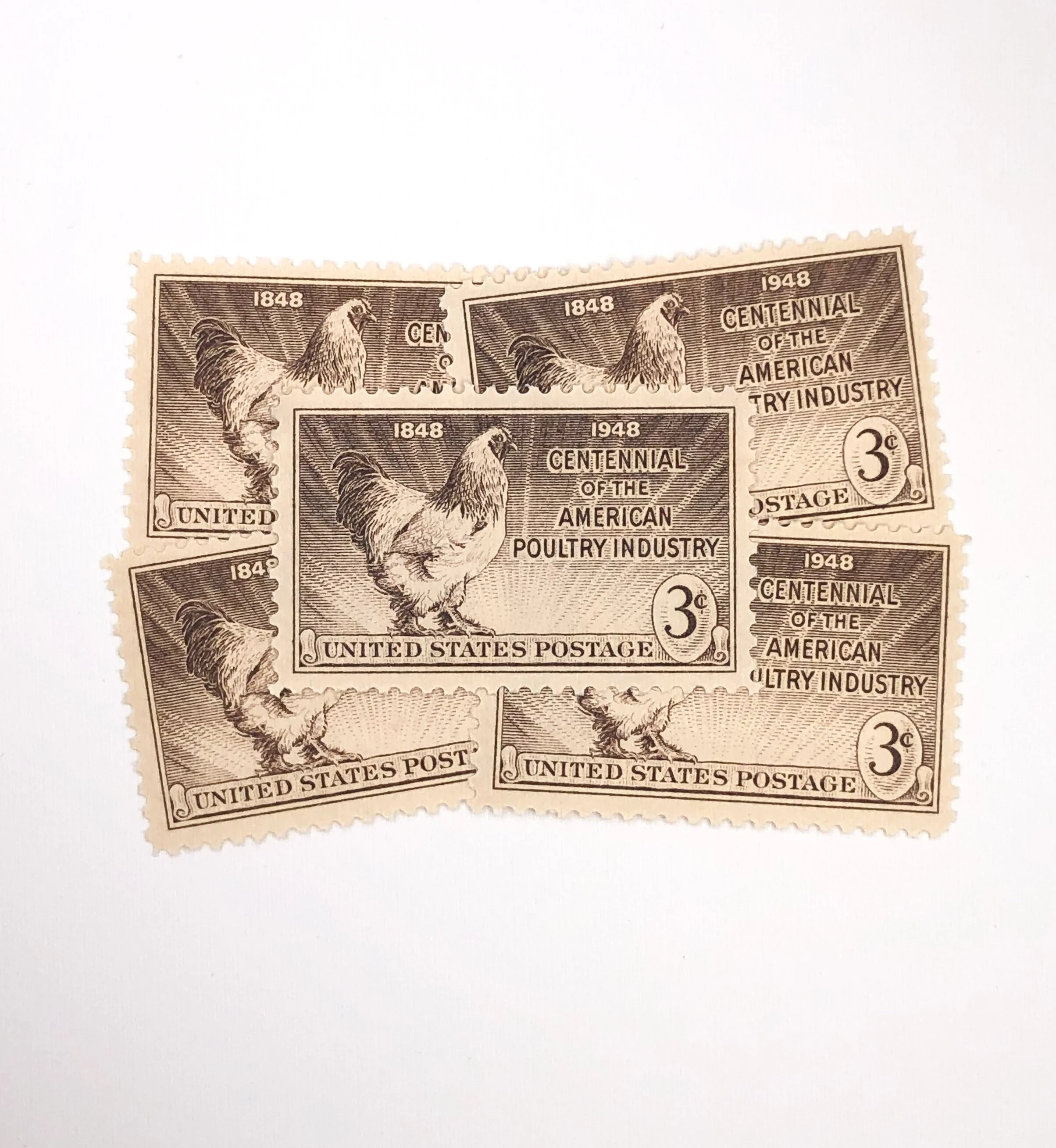 Brush Rabbit Postage Stamps — Little Postage House