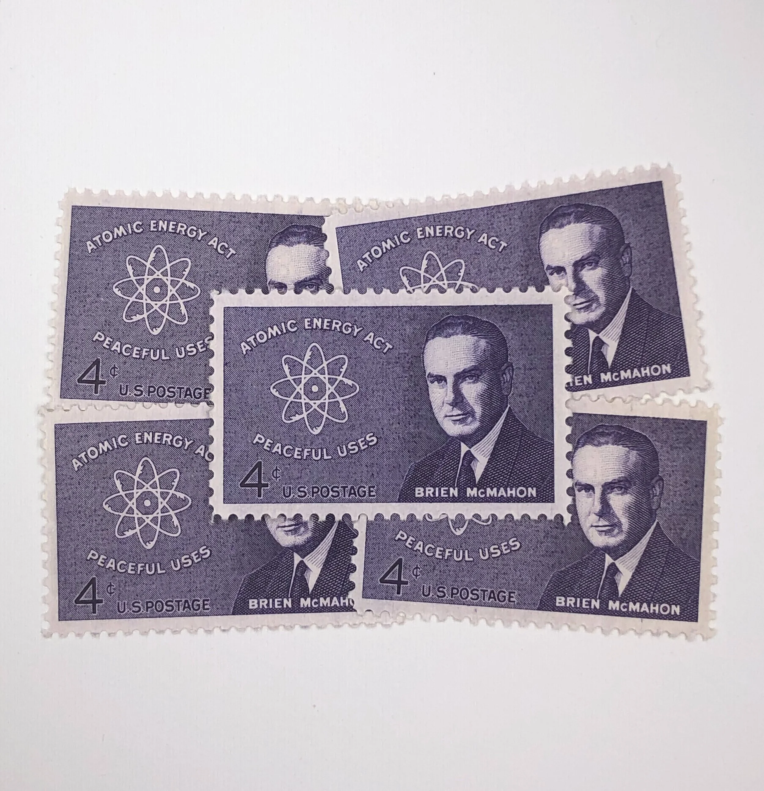 Veterans of World War II Vintage Postage Stamps — Little Postage House