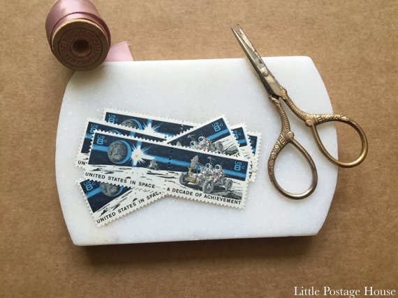 Chemistry Vintage Postage Stamps — Little Postage House