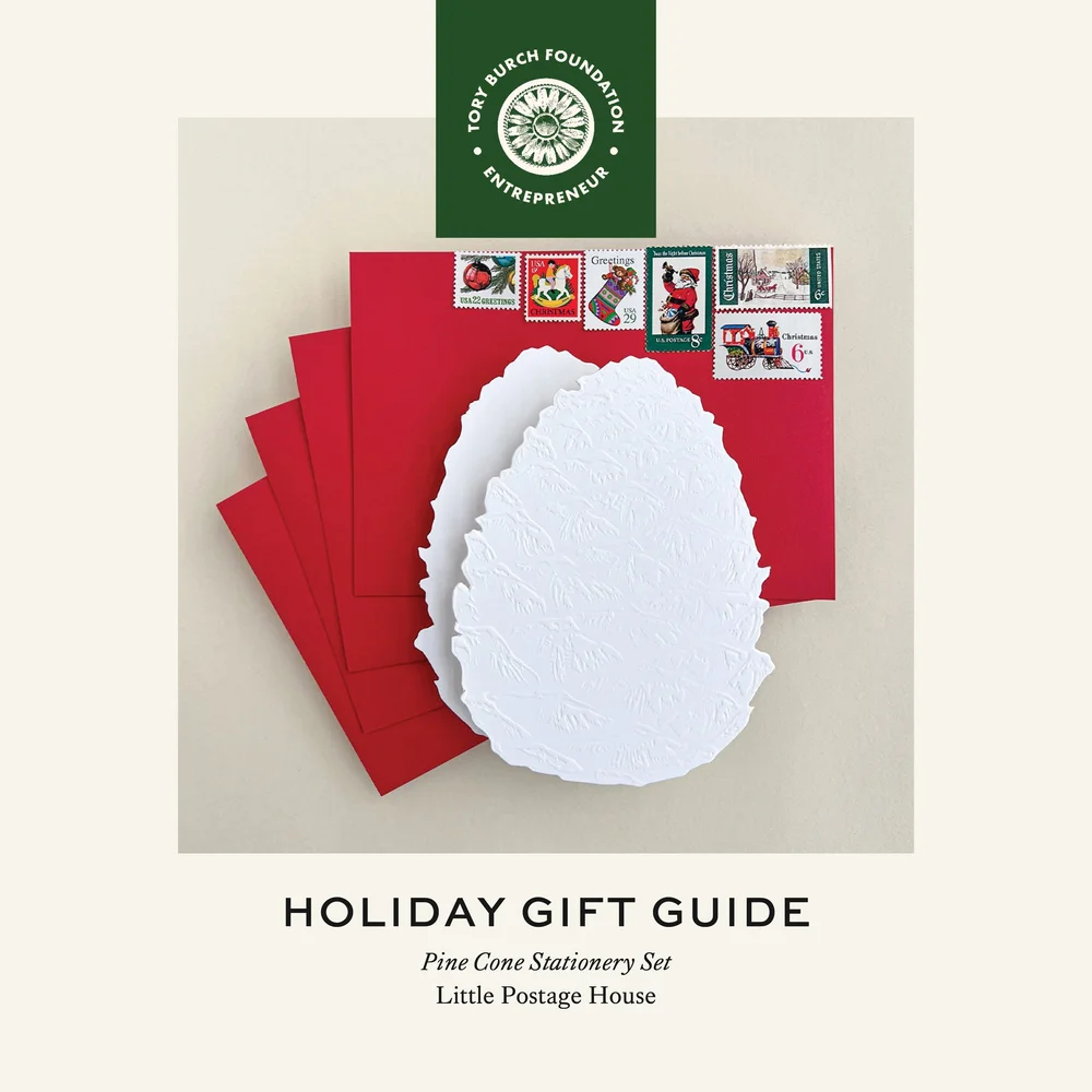 Oyster Shaped Letterpress Stationery Cards — Little Postage House