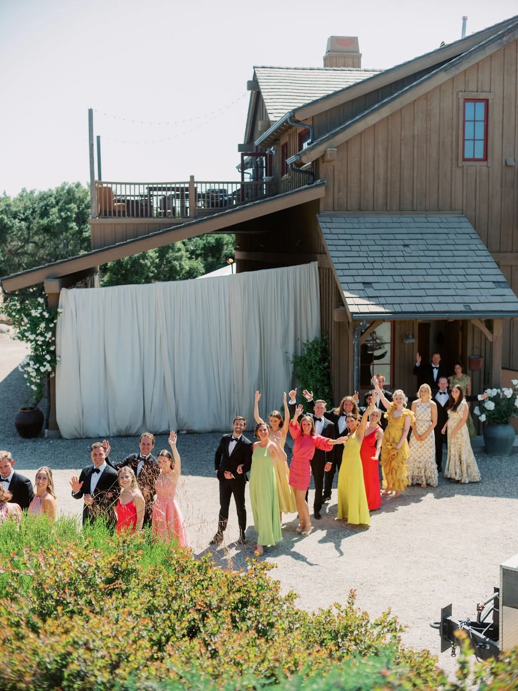 Colorful Wedding with Personal Letters to Guests — Little Postage House
