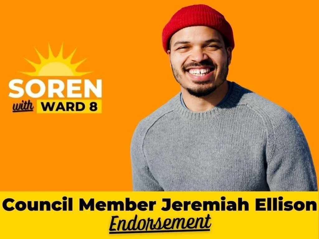 Endorsements — Soren With Ward 8