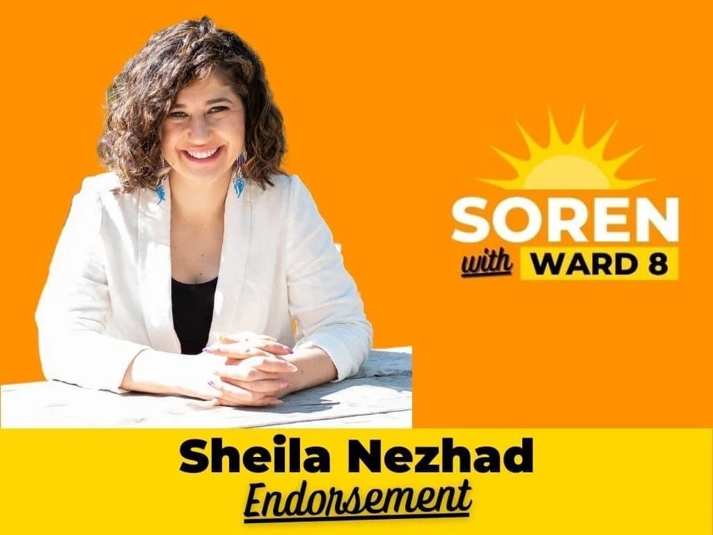 Endorsements — Soren With Ward 8