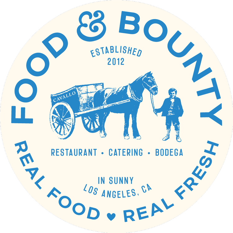 Café Menu — Food & Bounty