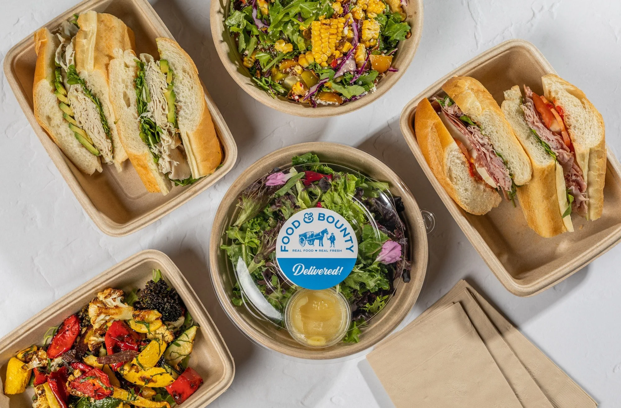 Café Menu — Food & Bounty