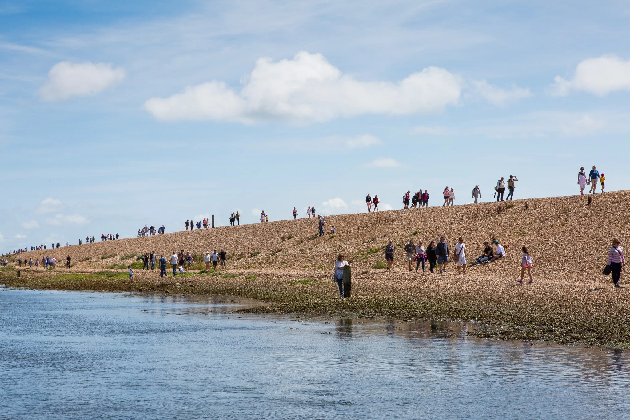 Photographs of the English coastal landscape document seaside life ...
