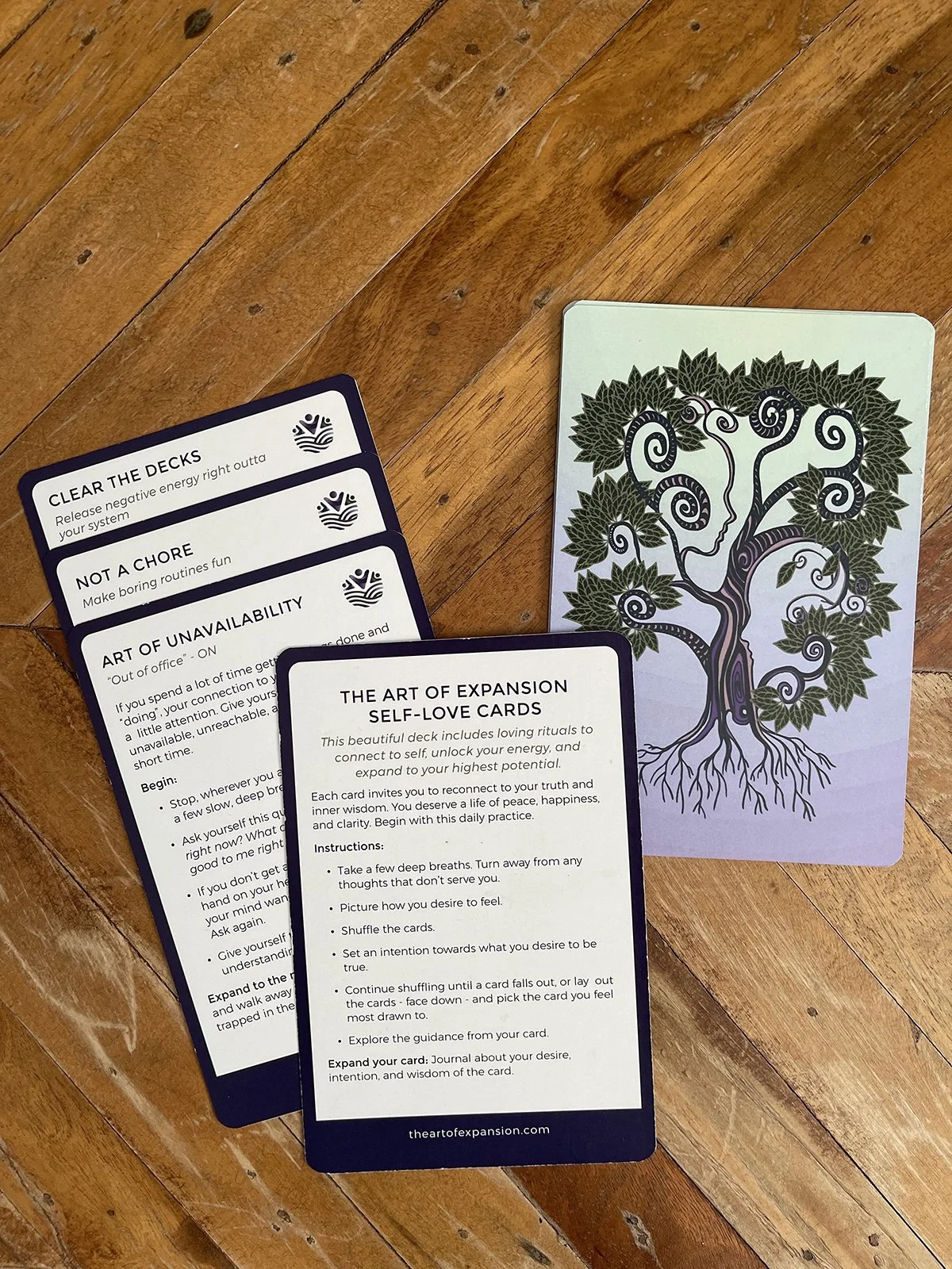 TAOE SELF-LOVE CARD DECK — The Art of Expansion | Rebecca Thorne