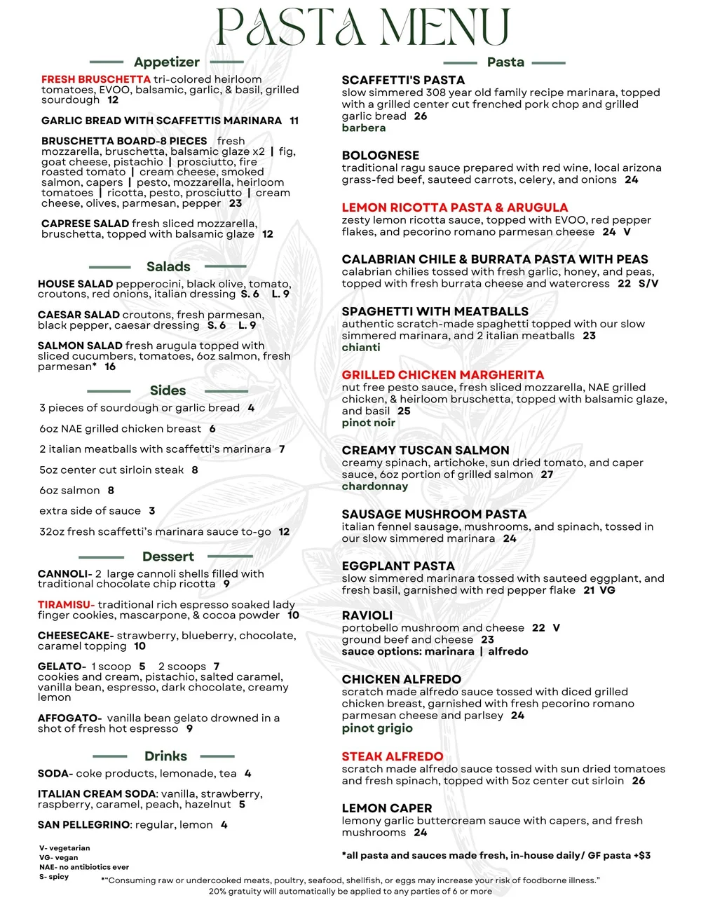 Stella's Scratch Italian | Downtown Flagstaff, Arizona Restaurant
