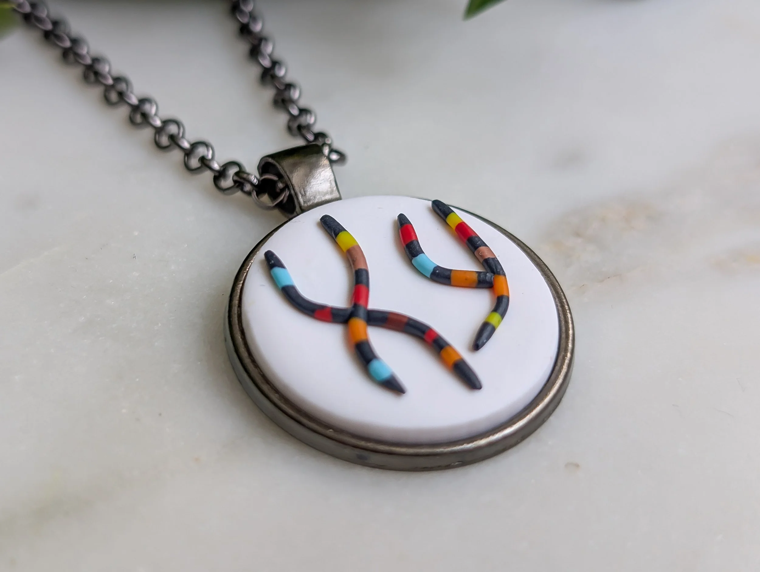 Plant Cells Under the Microscope Earrings — Woodsmoke and Willow