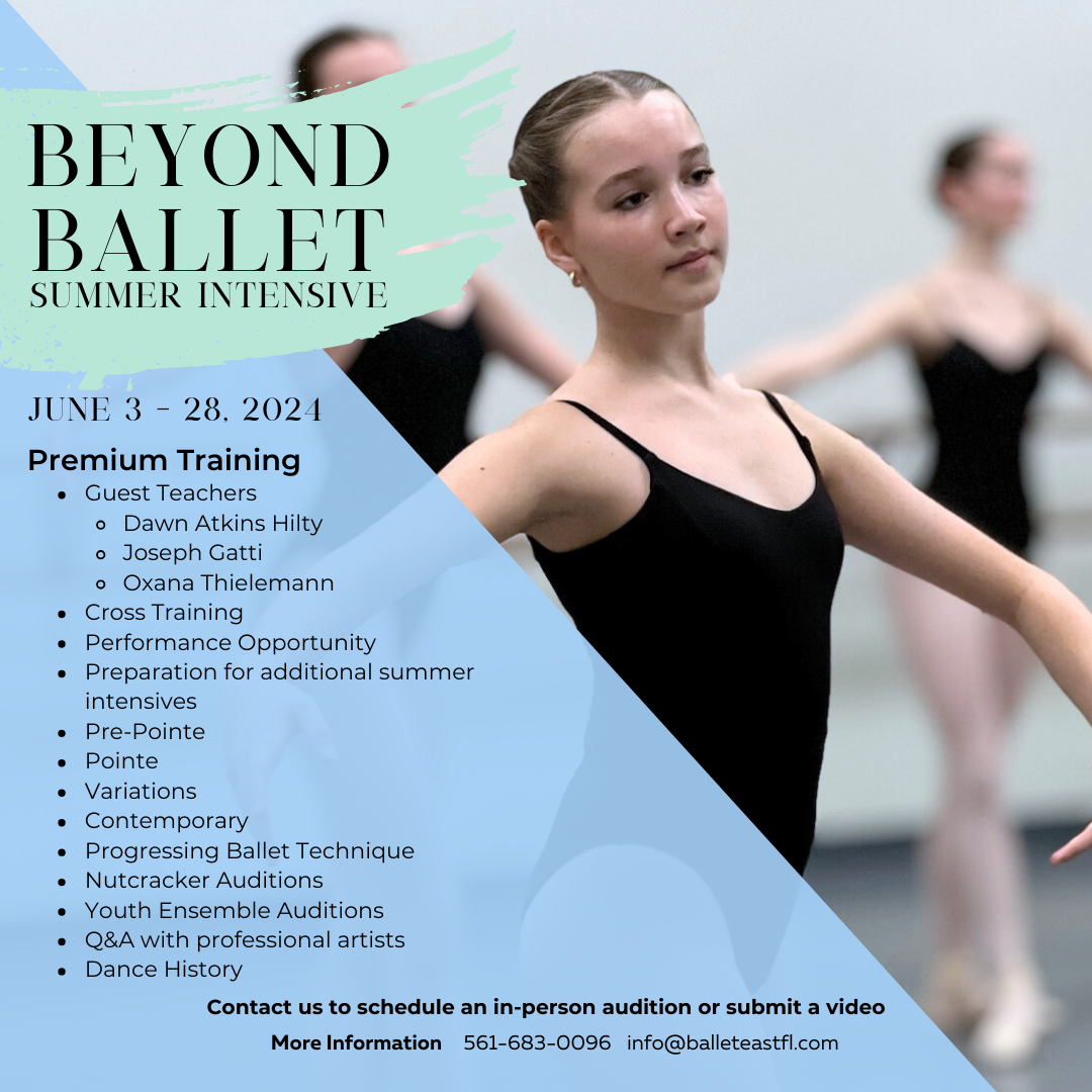 Beyond Ballet Summer Intensive Ages 9 and Over — Ballet East